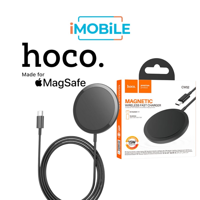 Hoco [CW52] 15W MagSafe Magnetic Wireless Charger