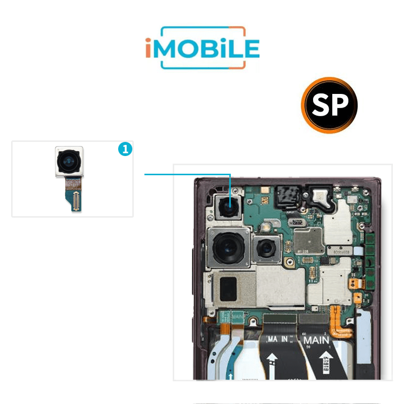 Samsung SM-S908 Galaxy S22 Ultra 12MP Rear Camera (1) [Service Pack ...