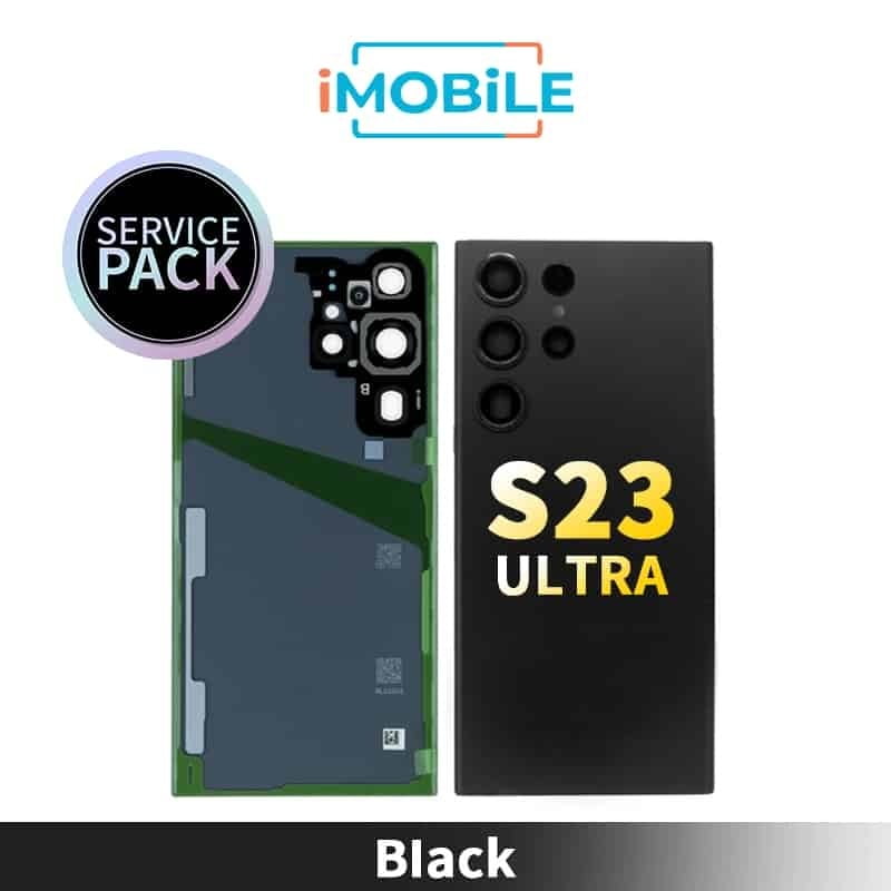 Samsung Galaxy S23 Ultra 5G (S918) Back Cover [Service Pack] [Black ...