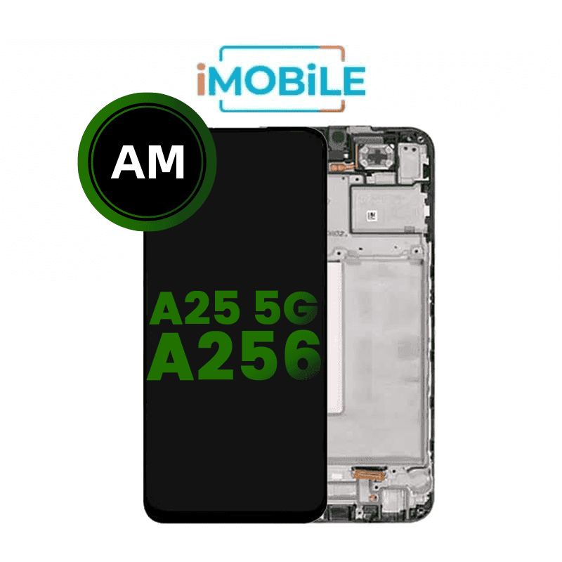 Samsung Galaxy A25 5G A256 (2023) LCD Touch Digitizer Screen with Frame ...