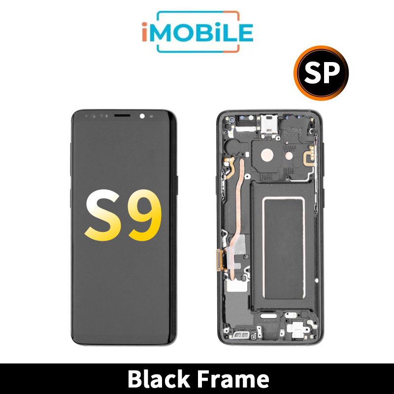 Samsung Galaxy S9 G960 LCD Touch Digitizer Screen [Black Frame] Service ...