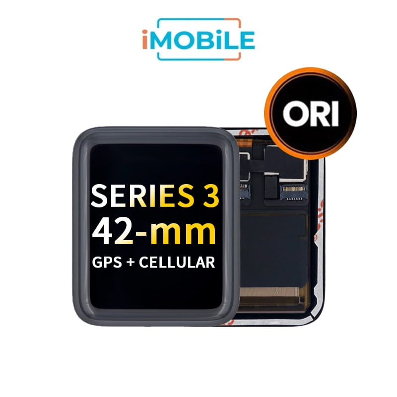 Apple Watch (3rd Gen) 42mm Compatible LCD Touch Digitizer Screen [GPS ...