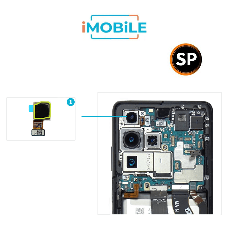 Samsung Galaxy S21 Ultra 5G G998 12MP Camera (1) Service Pack GH96-13968A