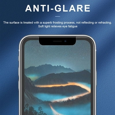 FORWARD [Explosion-Proof] 9" Anti-glare Matte Mobile Phone Hydrogel ...