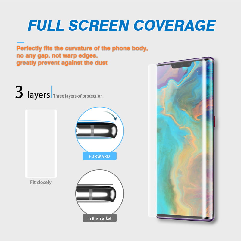 FORWARD [Explosion-Proof] 7" High Clear Mobile Phone Hydrogel Film for ...