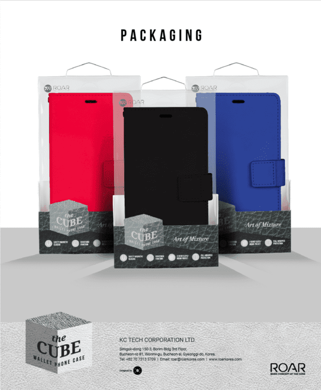 Roar Rich Diary [The Cube] Wallet Case, Samsung s24 Ultra