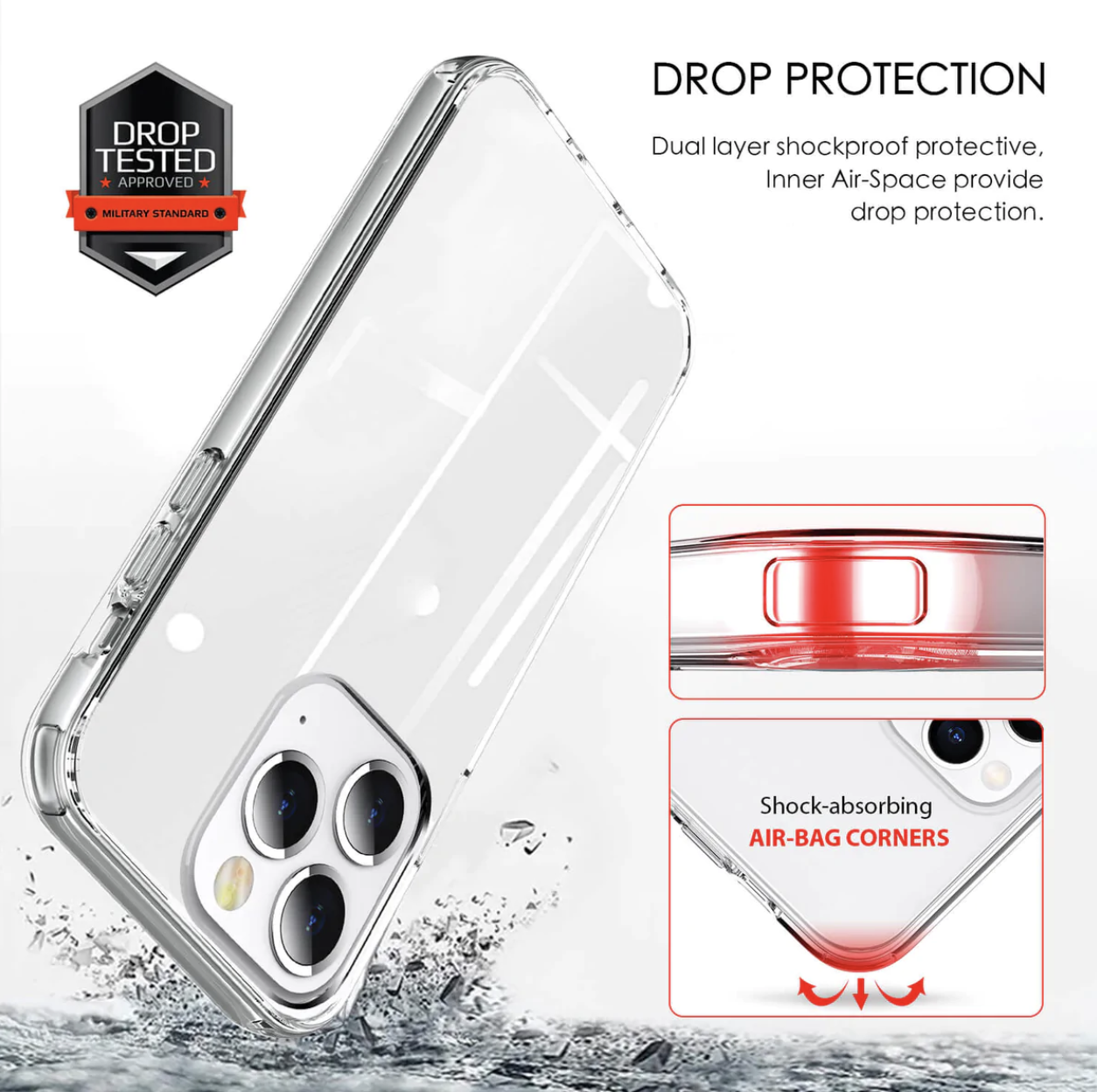 iShield Crystal Palace Clear Case for iPhone 14 Pro Max